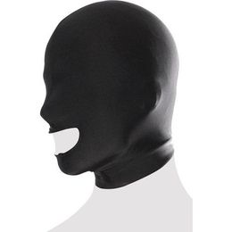Fetish Fantasy Kopfmaske „Spandex Open Mouth Hood“, mit Mundaussparung