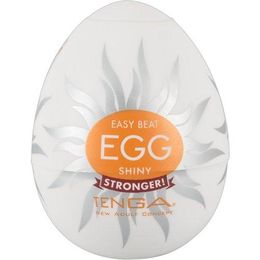 Tenga Masturbator „Egg Shiny“ mit intensiver Spiralwellen-Stimulationsstruktur