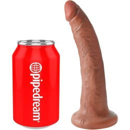 King Cock Naturdildo 7" Cock mit Saugfuß