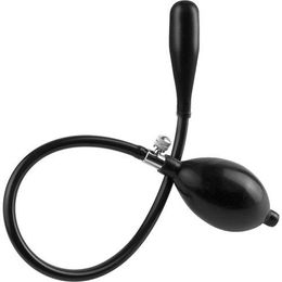 Plug „inflatable silicone ass expander“, aufblasbar