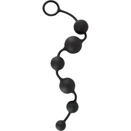 Black Velvets Analkette „Anal beads“ mit 6 Kugeln
