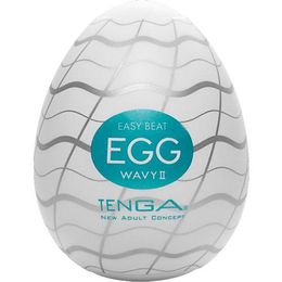 Tenga Masturbator „Egg Wavy II“ mit neuer intensiver Wellen-Stimulationsstruktur