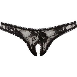 Cottelli Lingerie String ouvert aus Spitze