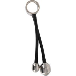 You2Toys Penisring „Cock ring & Ass plugs“ mit 2 schweren Plug-Gewichten