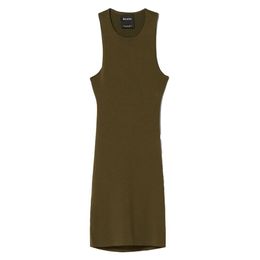 Bershka Kleid Damen Größe L khaki / silber