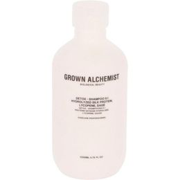 Grown Alchemist Haarshampoo Detox - Shampoo 0.1, Hydrolyzed Silk Protein, Lycopene, Sage, weiß