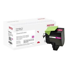 Xerox Toner ersetzt Lexmark 80C2HM0, 80C2HME, 80C0H30 Kompatibel Magenta 3000 Seiten Everyday 006R04496