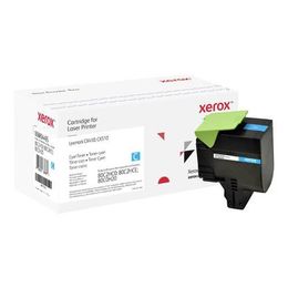 Xerox Toner ersetzt Lexmark 80C2HC0, 80C2HCE, 80C0H20 Cyan 3000 Seiten Everyday
