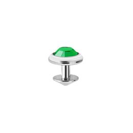 Karisma Piercing-Implantat Karisma Micro Dermal Implantat Diver Titan G23 Surface Piercing Stein 4mm