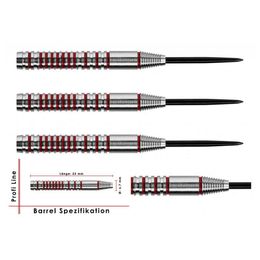 karella Dartpfeil Steelbarrel Profi Line 80% Tungsten PL-01 22 g