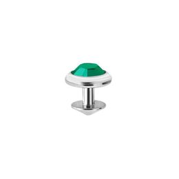 Karisma Piercing-Implantat Karisma Micro Dermal Implantat Diver Titan G23 Surface Piercing Stein 4mm