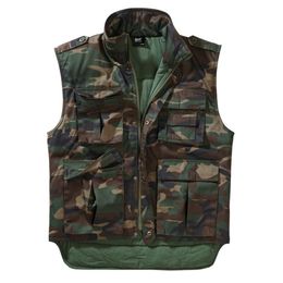 Brandit Weste Herren Gr&ouml;&szlig;e M braun / hellbraun / khaki / schwarz