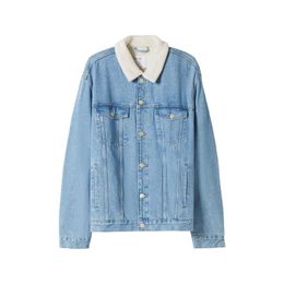 Bershka Jacke Herren Größe S blue denim