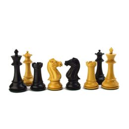 ROOGU Spiel, ROOGU 1849 Reproduced Staunton 4.4'' Schachfiguren XL Handmade Indien