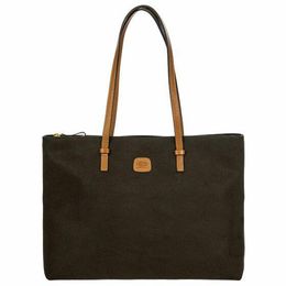 Bric'S Bric's Life Schultertasche 35 cm olive