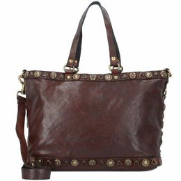 Campomaggi Shopper Tasche Leder 37 cm moro