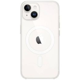 Apple Clear Case MagSafe Case Apple iPhone 14 Transparent Induktives Laden, Stoßfest