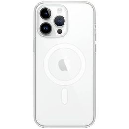 Apple Clear Case MagSafe Case Apple iPhone 14 Pro Max Transparent Induktives Laden, Stoßfest