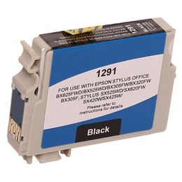 ABC Tintenpatrone (Kompatible Druckerpatrone Schwarz für Epson Stylus B42WD BX305F