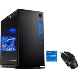 Medion® ERAZER Engineer P10 Gaming-PC (Intel® Core i7 12700F, GeForce RTX 3060, 16 GB RAM, 1000 GB SSD, Luftkühlung), schwarz
