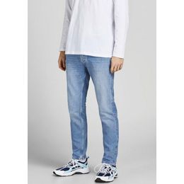 Jack & Jones Jack & Jones Slim-fit-Jeans TIM ORIGINAL, blau