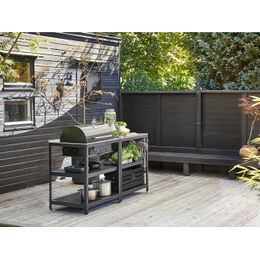 IKEA GRILLSKÄR Küche+Kohlegrill/außen