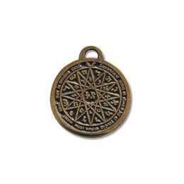 Adelia´s Adelia´s Amulett Anhänger Alte Symbole Talisman, Merkur Pentakel - Für geistige Fähigkeiten und Intelligenz, silberfarben