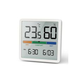 GreenBlue GB380 Wetterstation (Digitales Thermometer Hygrometer Wetterstation Uhr)