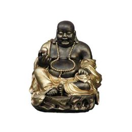 JVmoebel Skulptur Deko Figur Statue Skulptur 31 cm Figuren Neu Buddha Gold (B2)