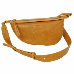 Cinque Felicia Umhängetasche Leder 30 cm cognac