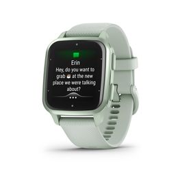 Smartwatch Garmin "VENU SQ 2" Smartwatches grün (mint) Fitness-Tracker