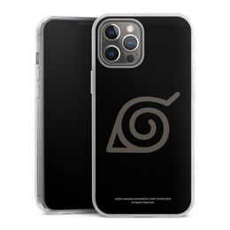 DeinDesign Handyhülle Konoha Logo Naruto Shippuden Konoha, Apple iPhone 12 Pro Max Hülle Bumper Case Handy Schutzhülle, weiß