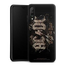 DeinDesign Handyhülle ACDC Offizielles Lizenzprodukt Rock or Bust ACDC Rock or Bust, Huawei P30 Lite Silikon Hülle Premium Case Handy Schutzhülle