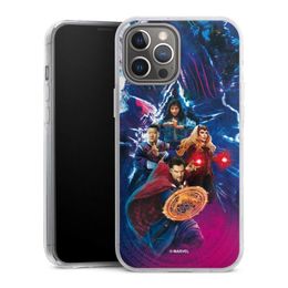 DeinDesign Handyhülle Doctor Strange Marvel Offizielles Lizenzprodukt, Apple iPhone 12 Pro Max Hülle Bumper Case Handy Schutzhülle, weiß