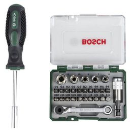 Bosch Ratsche 27-teiliges Mini-Ratschen-Set +