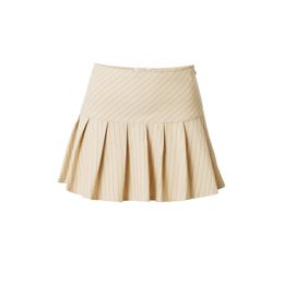 MONKI Rock Damen Größe 34 beige / schwarz