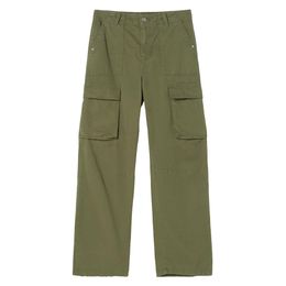 Bershka Hose Damen Größe 44 khaki