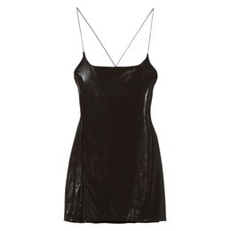 Bershka Kleid Damen Größe 34 schwarz Winterkleid