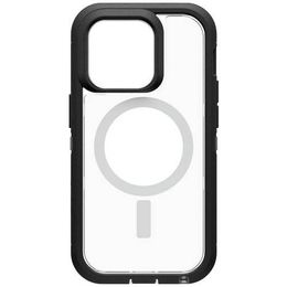 Otterbox Defender XT (Pro Pack) Cover Apple iPhone 14 Pro Transparent, Schwarz MagSafe kompatibel, Stoßfest