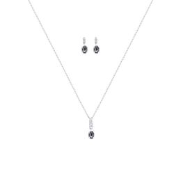 Elli Jewelry Set 'Kristall' female Silver size 45