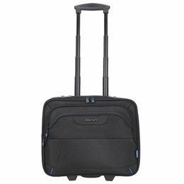 LIGHTPAK Bravo 2-Rollen Businesstrolley 35 cm Laptopfach schwarz