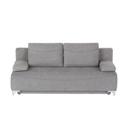 Höffner Einzelsofa Kate ¦ grau ¦ Maße (cm): B: 196 H: 91 T: 100