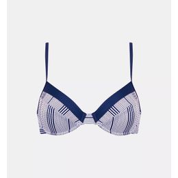 Triumph - Bikini Top mit Bügel - Blue light 36D - Summer Waves - Bademode für Frauen
