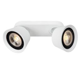 Lucide TRIGONO Deckenleuchte Weiß, 2-flammig