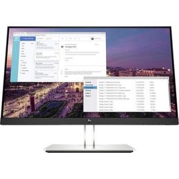 HP E23 G4 LED-Monitor (58,42 cm/23 ", 1920 x 1080 px, Full HD, 5 ms Reaktionszeit, 60 Hz, IPS), schwarz|silberfarben