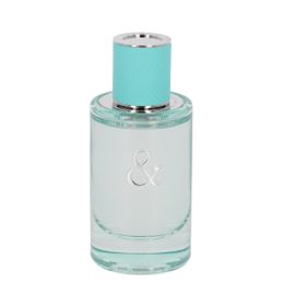 Eau de Parfum TIFFANY&CO "Tiffany & Co. Love Femme" Parfüms Gr. 50 ml, blau Damen Eau de Parfum