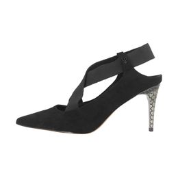 J.Reneé Eliora Black Suede Pumps, schwarz, 42 EU