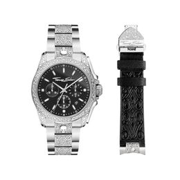 Thomas Sabo Herrenuhr Rebel at Heart Chronograph silber