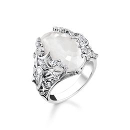 Thomas Sabo Ring Milky-Quarz silber