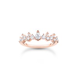 Thomas Sabo Ring Eiskristalle roségold